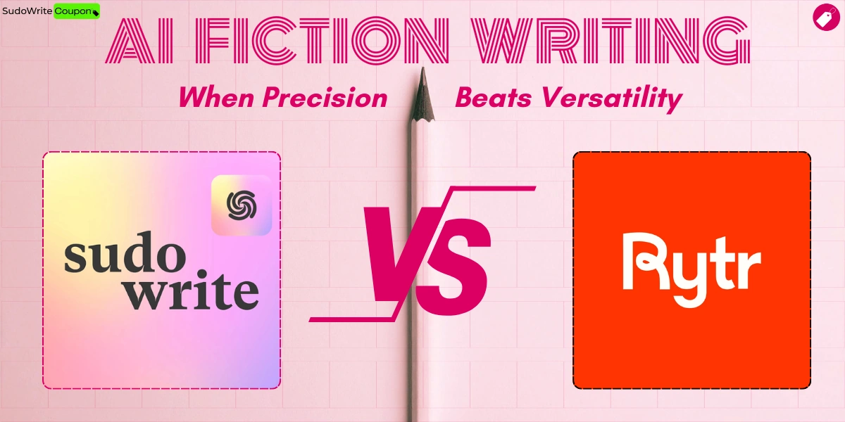 SudoWrite vs Rytr 2026: Why Precision Wins at AI Fiction Writing